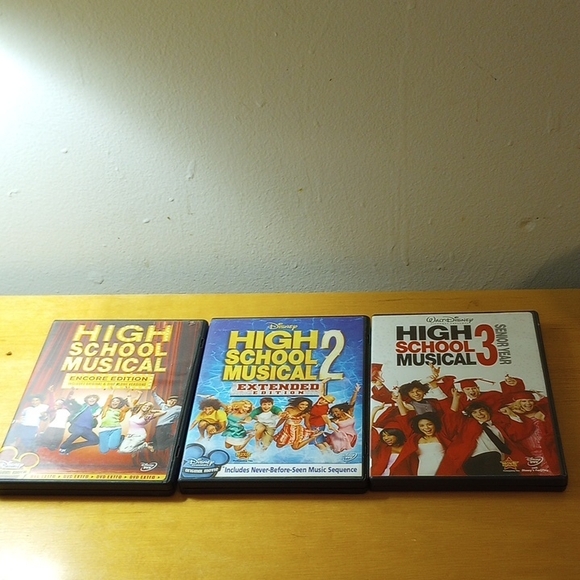 Disney | Media | Disney High School Musical Dvd Collection Red Blue ...